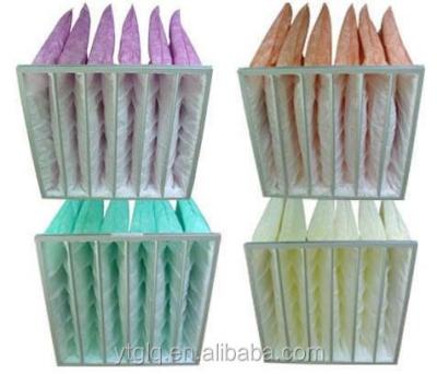 China Air Filter Bag for Air Conditioning BY Pocket Bag Filter G4 F9 592x592x650mm 10 Bags for sale