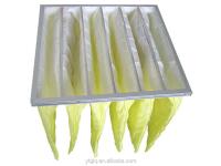China Air Filter Bag for Air Conditioning BY Pocket Bag Filter G4 F9 592x592x650mm 10 Bags for sale