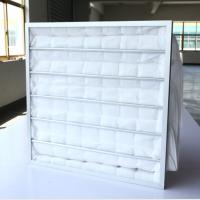 China HEPA Bag Filter G4 F5 F6 F7 F8 Pocket Air Filter 592x592x500mm for HVAC Systems for sale