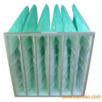 China F8 F9 Fiberglass Pocket Bag Air Filter Aluminum Frame 3400 m3/h G4 for sale