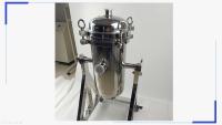 China 304 316L Stainless Steel Inline Filter Housing 0.3-0.4 Micron for Water Filtration for sale