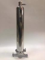 China 20 Inch 316 Stainless Steel Inline Cartridge Filter Housing 20 Micron for Water Treatment for sale