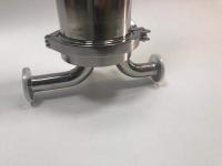 China 20 Inch 316 Stainless Steel Inline Cartridge Filter Housing 20 Micron for Water Treatment for sale