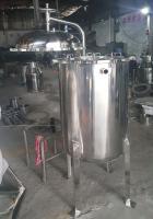 China 304 Stainless Steel Side Entry Single Bag Filter Housing for Waste Water Pre Filtration 4mm Thickness for sale