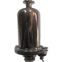 China 304 316L Stainless Steel Vacuum Filter Tank 1000mm Length 125mm OD for Industrial Filtration for sale