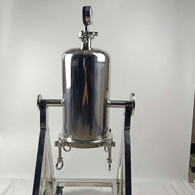 China 304 316L Stainless Steel Reversible Filter Sock Housing 180 Degree Overturn Design for sale