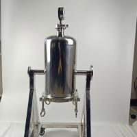 China Portable 6 Bar 10 Bar Overturn Titanium Filter Housing 304 316L Stainless Steel for sale