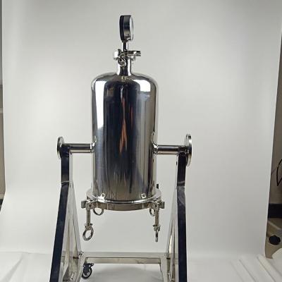 China Portable 6 Bar 10 Bar Overturn Titanium Filter Housing 304 316L Stainless Steel for sale