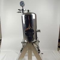 China Portable 6 Bar 10 Bar Overturn Titanium Filter Housing 304 316L Stainless Steel for sale