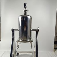 China Portable 6 Bar 10 Bar Overturn Titanium Filter Housing 304 316L Stainless Steel for sale