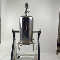 China Portable 6 Bar 10 Bar Overturn Titanium Filter Housing 304 316L Stainless Steel for sale