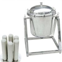 China Stainless Steel Reversible Filter Housing 304 316L 6 Bar 10 Bar Operating Pressure for Pharmaceutical Industry for sale