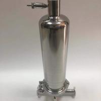 China 304 316L Stainless Steel Cartridge Filter Housing 1000mm Length 100 Micron for sale