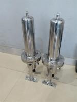 China SS 304 316 Automatic Self Cleaning Scraper Type Filter Housing 100 Micron 300C for sale