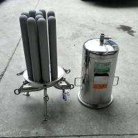 China SS 304 316 Automatic Self Cleaning Scraper Type Filter Housing 100 Micron 300C for sale