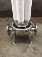China SS 304 316 Automatic Self Cleaning Scraper Type Filter Housing 100 Micron 300C for sale