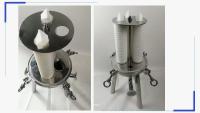 China Sanitary stainless steel lenticular filter housing for sale