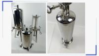 China Sanitary stainless steel lenticular filter housing for sale