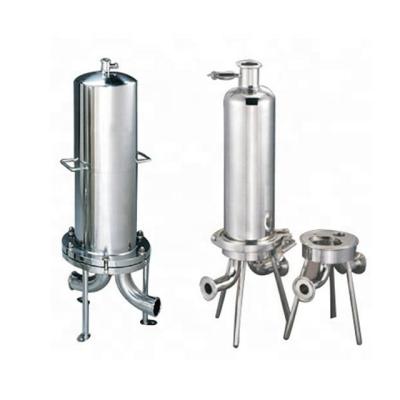 China Stainless Steel Single Bag Filter Housing 304 316L for Juice Honey Milk Food Filtration 100 Micron for sale