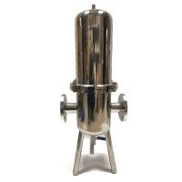 China SS 304 316L Stainless Steel Magnetic Cartridge Filter Housing 10 20 30 40 inch for Wine Oil Water Treatment for sale