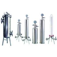 China 10 inch 20 30 Stainless Steel 304 316 Single Cartridge Water Filter Housing Prefiltration for sale