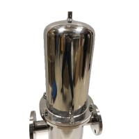 China 10 inch 20 30 Stainless Steel 304 316 Single Cartridge Water Filter Housing Prefiltration for sale