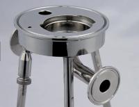 China Single Cartridge 5 inch 316L Stainless Steel Liquid Filter Housing for Chemical Sewage Processing for sale