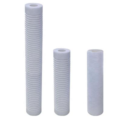 China Grooved PP Melt Blown Filter Cartridges 1-100 Micron Depth Filtration for sale