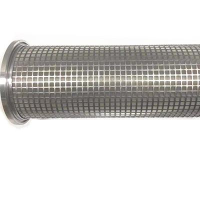 China 316L Stainless Steel Sintered Metal Fiber Pleated Filter Cartridge High Porosity 20 Inch for sale