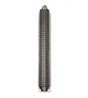 China 316L Stainless Steel Sintered Metal Fiber Pleated Filter Cartridge High Porosity 20 Inch for sale