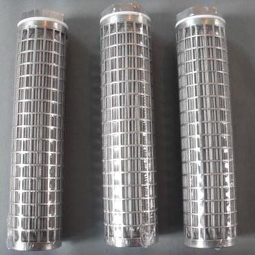 China Stainless Steel 316L Pleated Filter Element 20 Inch for High Viscosity Liquid Filtration for sale