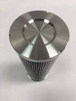 China Stainless Steel 316L Pleated Filter Element 20 Inch for High Viscosity Liquid Filtration for sale