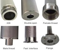 China Stainless Steel 316L Pleated Filter Element 20 Inch for High Viscosity Liquid Filtration for sale