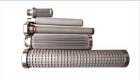 China Wine Filtration Equipment Multi-layer Stainless Steel Wire Cloth Pleated Filter Candle Element for sale
