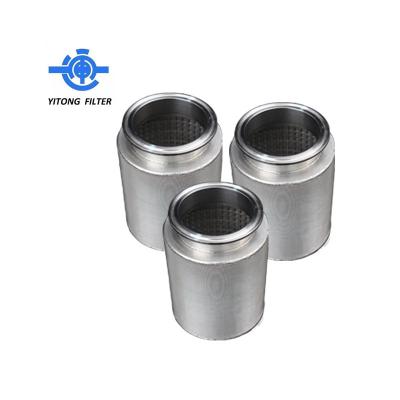 China Stainless Steel Sintered Wire Mesh Filter Cartridge 2 Micron 10 Inch for Liquid Gas Filtration for sale