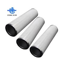 China 316L Stainless Steel Multi Layer Metal Sintered Filter Mesh 30 Micron Thread Sintered Filter Cartridge 10 Inch for sale