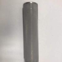 China 316L Stainless Steel Multi Layer Metal Sintered Filter Mesh 30 Micron Thread Sintered Filter Cartridge 10 Inch for sale