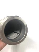 China 316L Stainless Steel Multi Layer Metal Sintered Filter Mesh 30 Micron Thread Sintered Filter Cartridge 10 Inch for sale