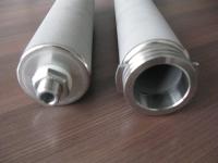 China 10 Inch 3.0 Micron Titanium Powder Sintered Filter Cartridge for Liquid Filtration for sale