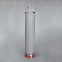 China Stainless Steel Powder Sintered Filter Cartridge 0.1 Micron 10 Inch High Porosity for sale