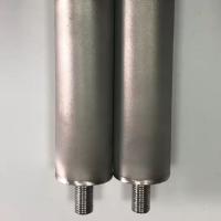China Stainless Steel Powder Sintered Filter Cartridge 0.1 Micron 10 Inch High Porosity for sale
