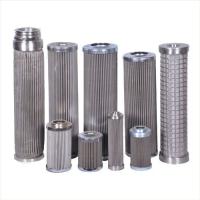 China 20 Inch 304 316L Stainless Steel Sintered Mesh Filter Cartridge Cleanable for Oil Field Injection Water for sale