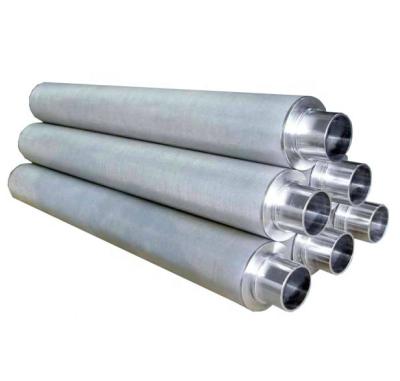 China 316L Stainless Steel Powder Sintered Filter Cartridge 60mm OD 0.22um for Water Treatment for sale
