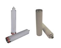China 316L Stainless Steel Powder Sintered Filter Cartridge 60mm OD 0.22um for Water Treatment for sale