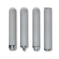 China 20 Inch 5 Micron Metal Sintered Powder Steam Filter Cartridge Titanium 60mm OD for sale