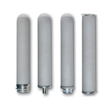 China 20 Inch 5 Micron Metal Sintered Powder Steam Filter Cartridge Titanium 60mm OD for sale