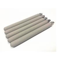 China Titanium Powder Sintered Filter Cartridge 60mm OD 1um-100um for Chemical Petrochemical Air Dust Removal for sale