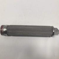 China 316L Stainless Steel Pleated Filter Cartridge 20 inch 80mm OD Sintered Metal Filter for Water Treatment for sale