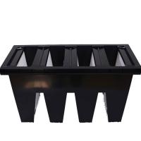 China 592*592*400mm ventilation exhaust 99.9% efficiency compact air filter for sale