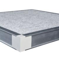China Activated Carbon Fibre Air Filter Eliminate Particles and Odor with Customized Size for sale